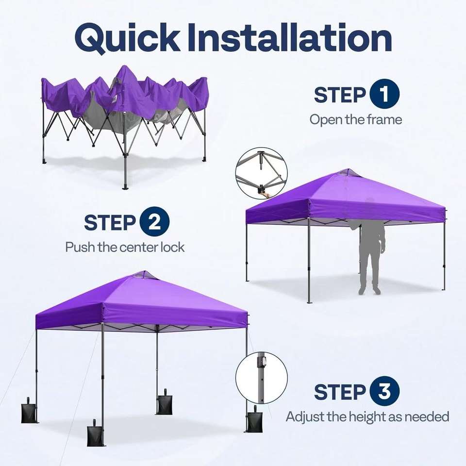 Dwoo Modern Outdoor Waterproof Pop up Canopy Tent Garden Durable Sturdy ...