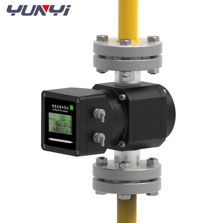 Yunyi Smart Intelligent Digital Industry Smart Natural Lpg Gas Flow Meter Turbine Pipeline Roots ...