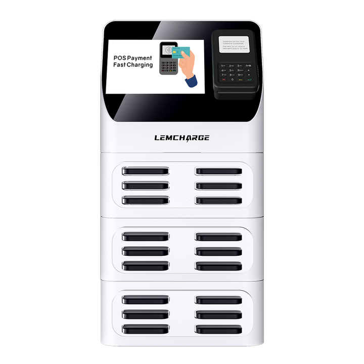 Public Outdoor Vending Machine - Power Bank Station Rental