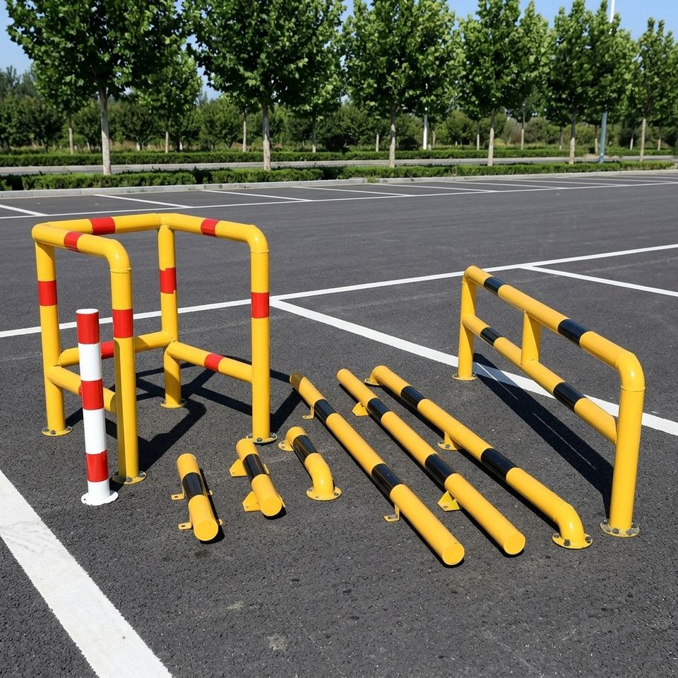 Heavy Duty U Bar Pipe Safety Guard Metal Downpipe Protector for ...