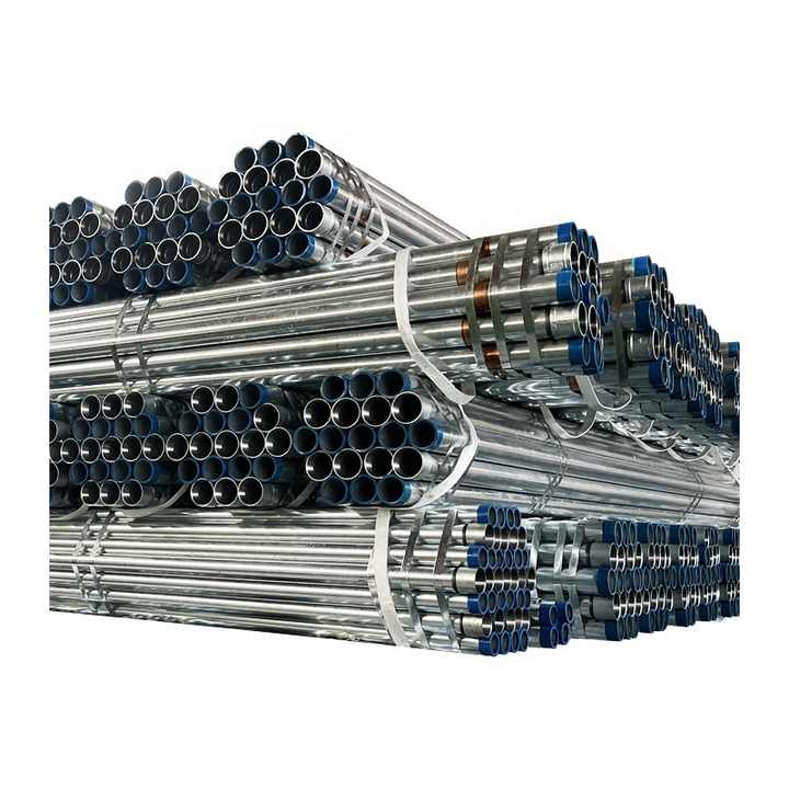 ASTM A53 NPT Threaded with coupling Hot Dip Galvanized Welded Ms Steel ...