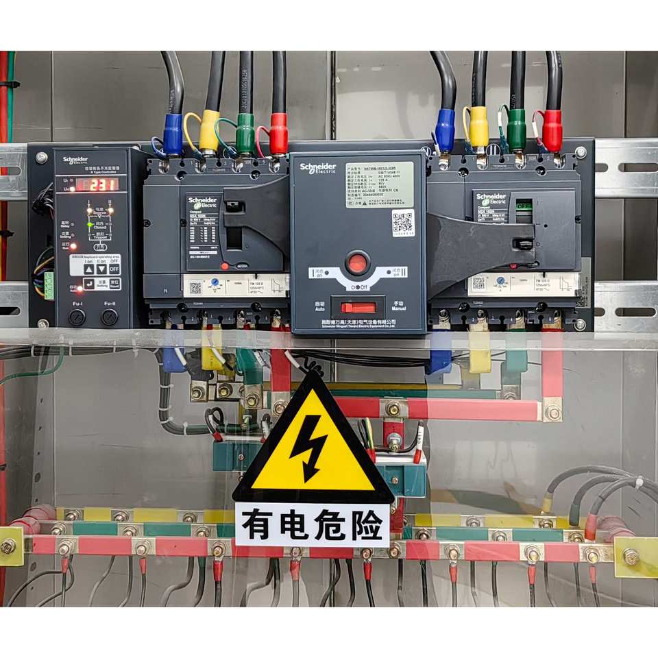 ATS Control Panel Automatic Transfer Switch Panel Power Distribution ...