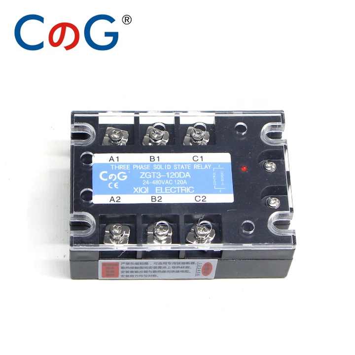 CG 3 Phase Ssrs - Efficient DC Control for AC Loads