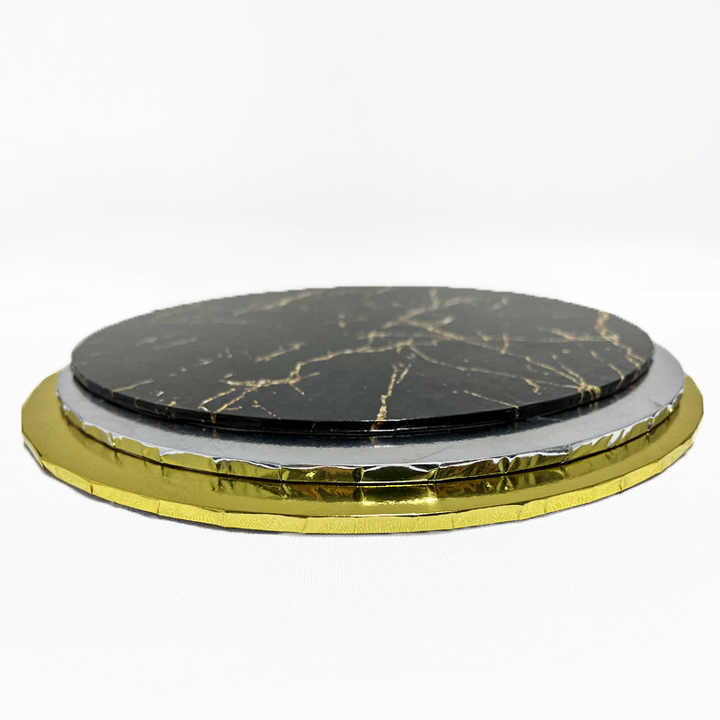 Custom Cake Board Plate Dessert Displays Paper Tray Round Corrugated ...