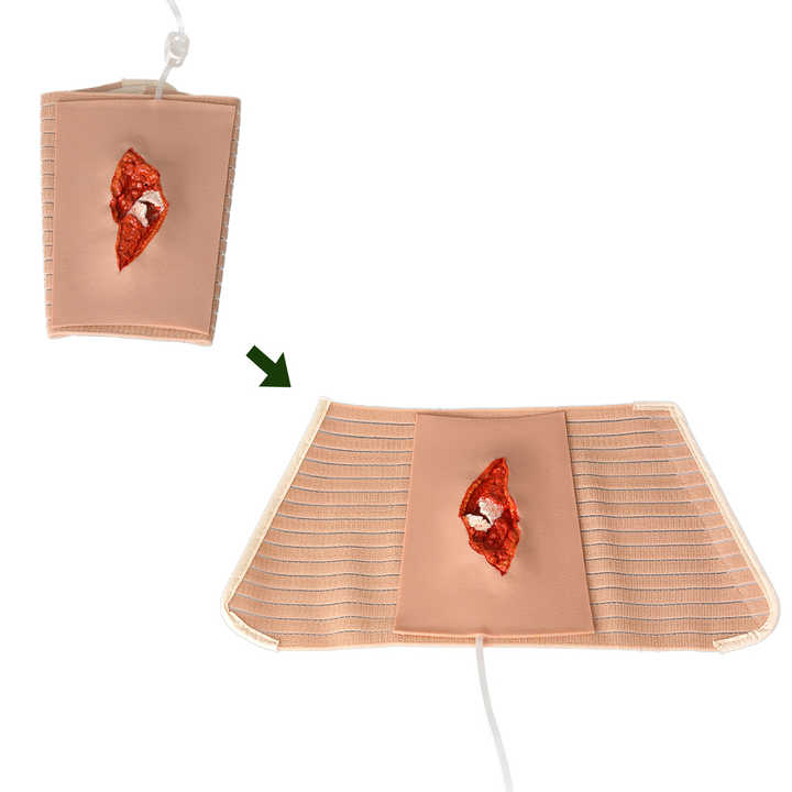 Multi-Grade Wearable Fractures Wound Simulator Wound Pack Trainer Set ...