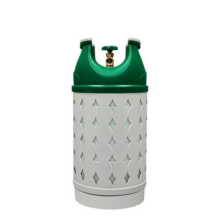 10kg Fiberglass Composite lpg Propane Gas Cylinder Composite Material ...