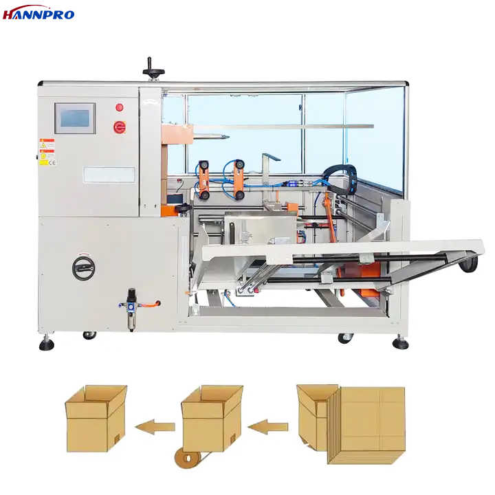 HANNPRO Erector Cartons Bottom Sealer Machine Sealing Machine,cartoning ...