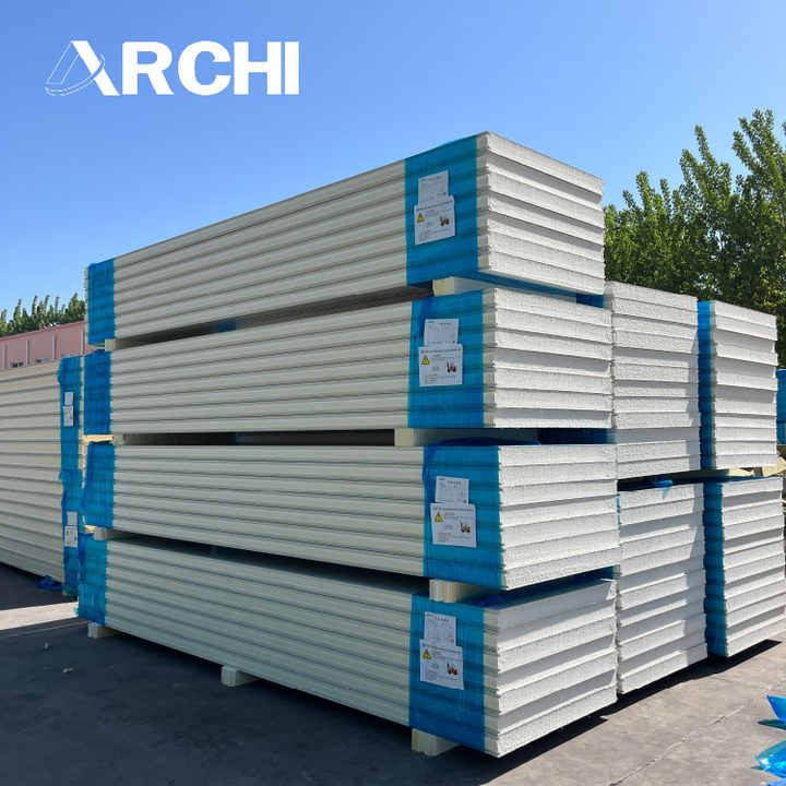 Archi 40 Foot Xps Sandwich Panels Jordan Isolation Pu Pur Pir Sandwich ...