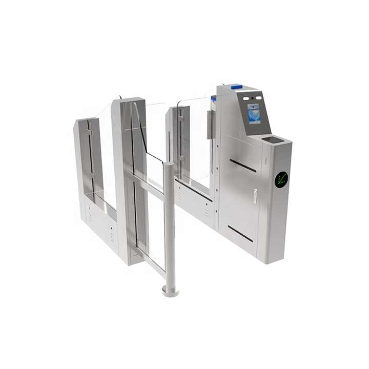 Office Building Entrance Security Access Control Fast Pass Lane ...
