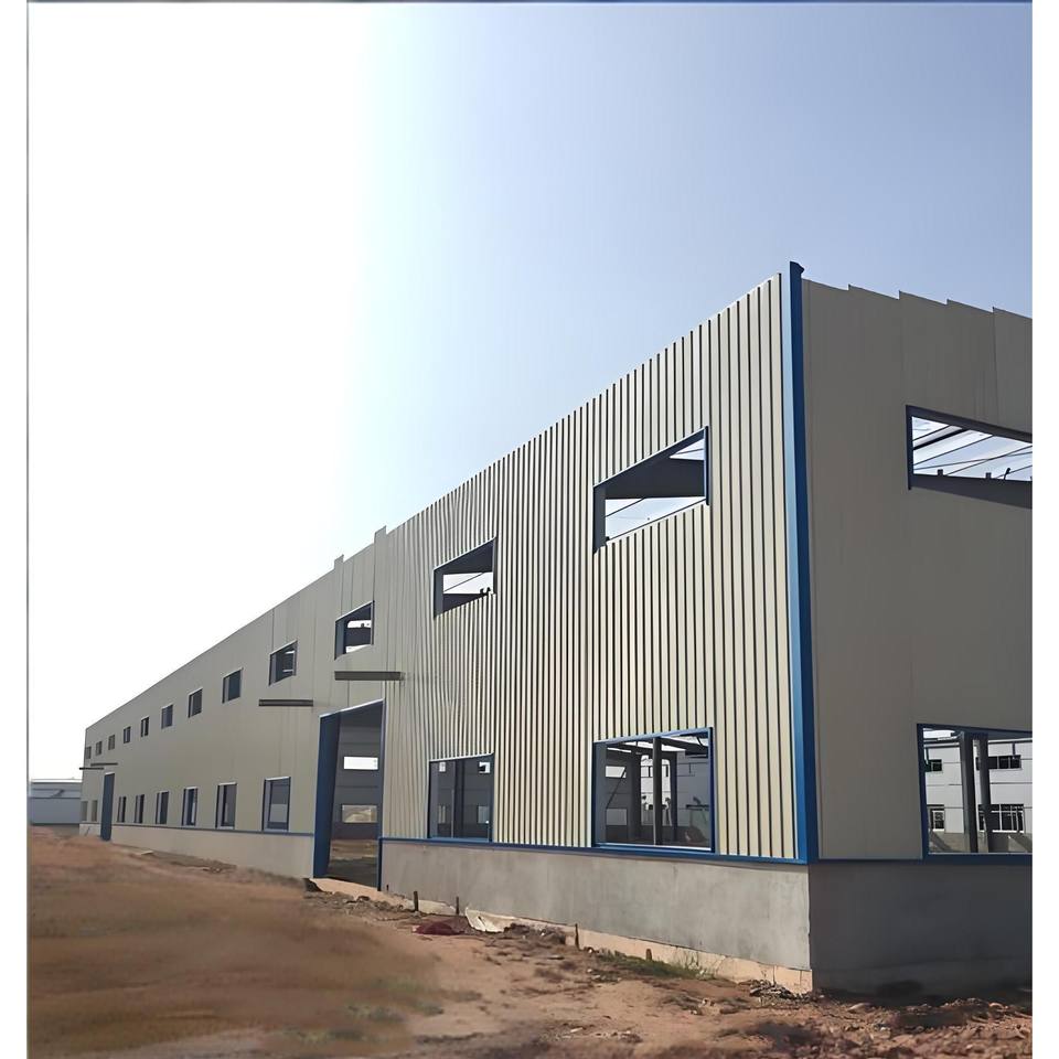 Multi-Storey Steel Production Workshop - Elevated Building for Multi ...