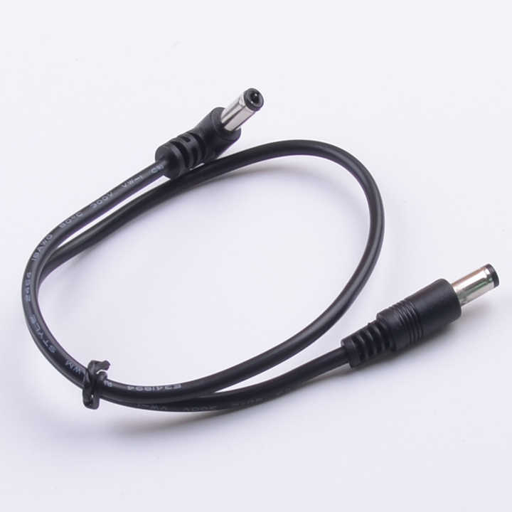 Right Angled 90 Degree Power Cable 5.5 X 2.1mm Dc Male To Male Jack ...