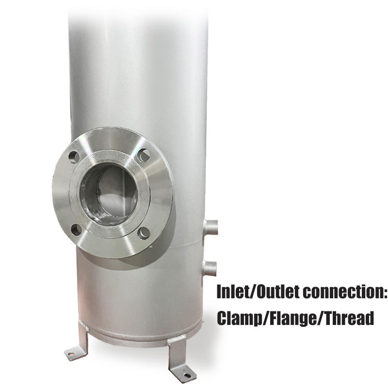 Stainless Steel Safety Tri Clamp Filter Housing SS304 SS316L Filter ...
