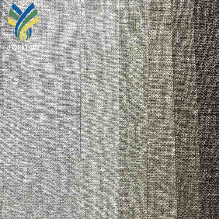 ZEPHYR TEXTURE Modern Texture Fire Resistance Vinyl Wallpaper for Hotel Wall Decoration for ...