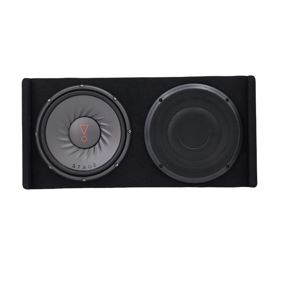 10 Inch Dual Active Car Subwoofer - Strong Bass & Low Profile