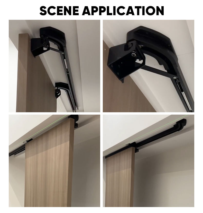 TEMAX BS02 Sliding Door System - Concealed Hardware for Interior Push ...