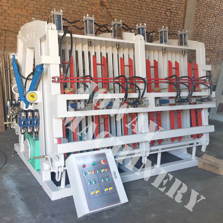 Hydraulic Woodworking Glulam Timber Beam Wood Board Laminated Press ...