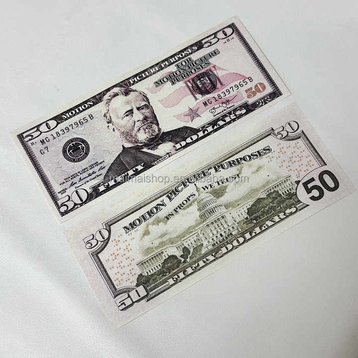 High Quality Event Decor and Props Realistic Prop Money USA 5 10 20 50 ...