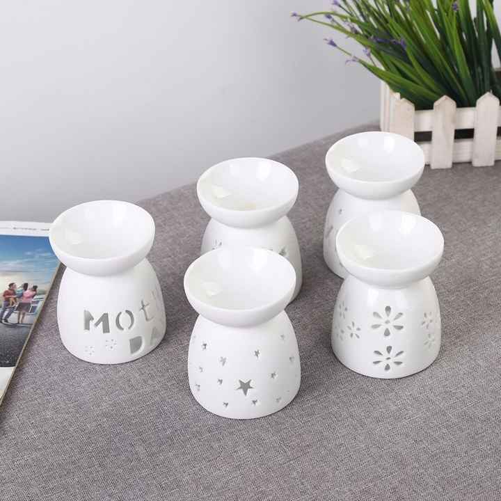 CAIFEDE Fragrance Wax Warmer - Customizable Ceramic Plug-in