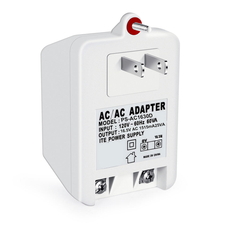 Alarm System Plug in Transformer 16.5V 25VA - Secure & Efficient