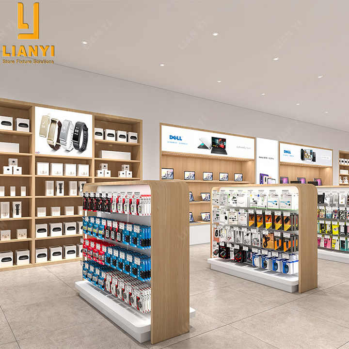 Customizable Phone Store Fixtures - Enhance Display & Sales