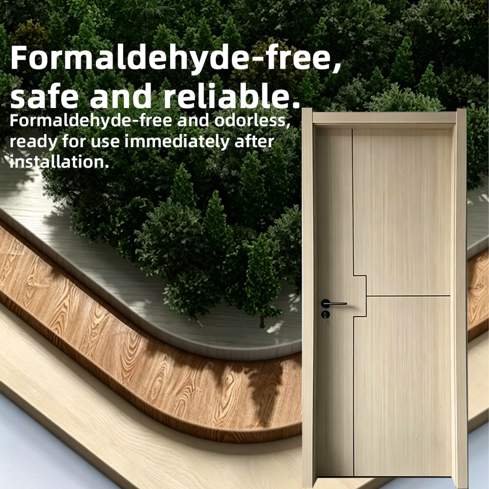 High Quality Minimalist PVC Interior Door Waterproof Hospital & Hotel ...