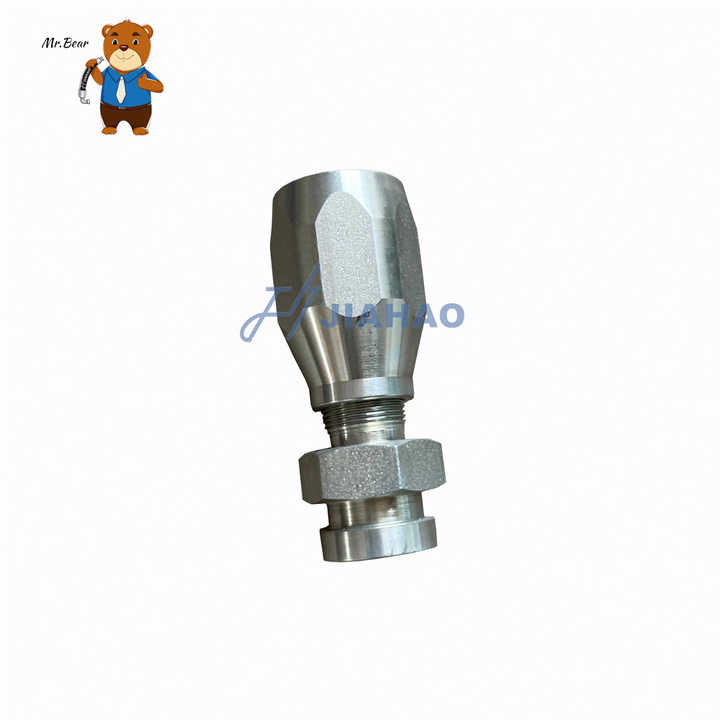 NPT/ JIC/ SAE/ BSP/ METRIC Reusable Hydraulic Hose Adapter High ...