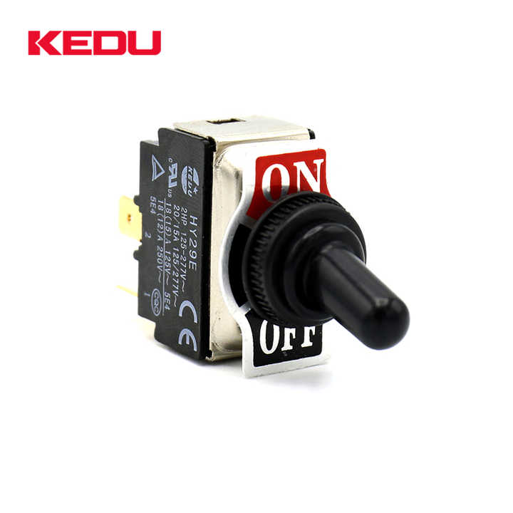 KEDU Hot Sales HY29E 18a 4 Pin on off Toggle Switch with UL TUV CE