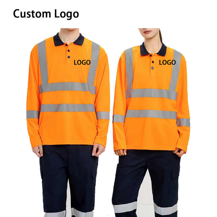 Wholesale Heavy Duty Mining Mechanic Construction Workwear Hi Vis Polo ...