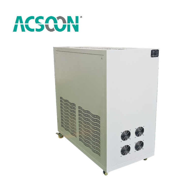 ACSOON AF400M 10kVA Three Phase AC/AC Converter 400Hz Aircraft Use High Efficiency VFD Display ...