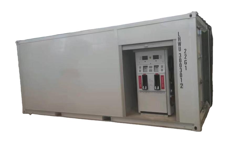 Skid-mounted Fuel Storage tank Vertical Petroleum Storage tank Skid ...