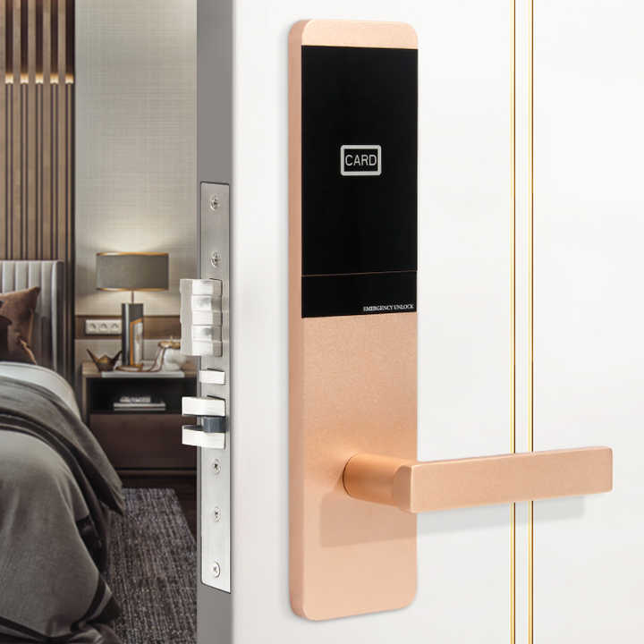 GTD Lock Smart Door Lock - Elegant Golden, Secure, and Convenient