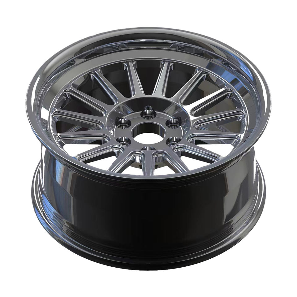 Luxury Car Forged Wheels Aluminum Alloy 1 Piece Rims Custom Color 5x112 ...