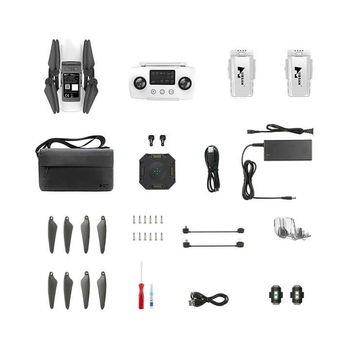 HUBSAN ACE 2+ GPS Drone with 48MP Camera & 53 Mins Flight Time, OEM