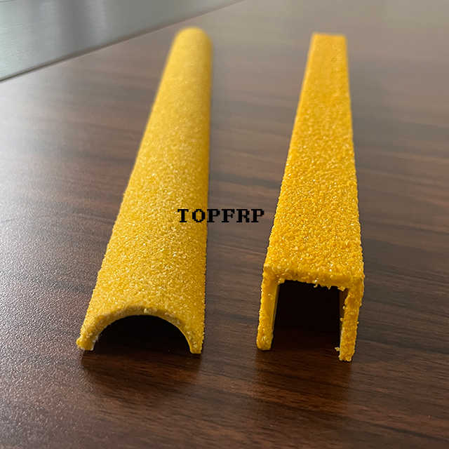 Hot Sale FRP Fiberglass Anti-slip Circular or Square Ladder Rung Covers ...