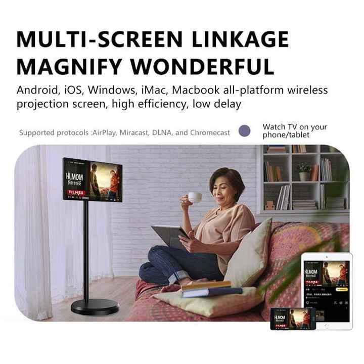 32 Inch Portable TV - Smart, Quad Core, 6GB RAM, 128GB Storage