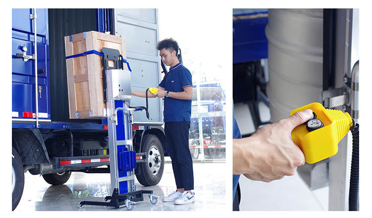 Factory Electric Cargo Mover Stacker Lift Eterlift Hand Truck Stairs ...