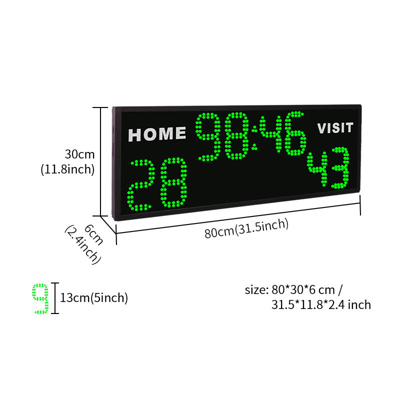 Cheetie CP042 Gametime Scoreboard - Portable Basketball Clock