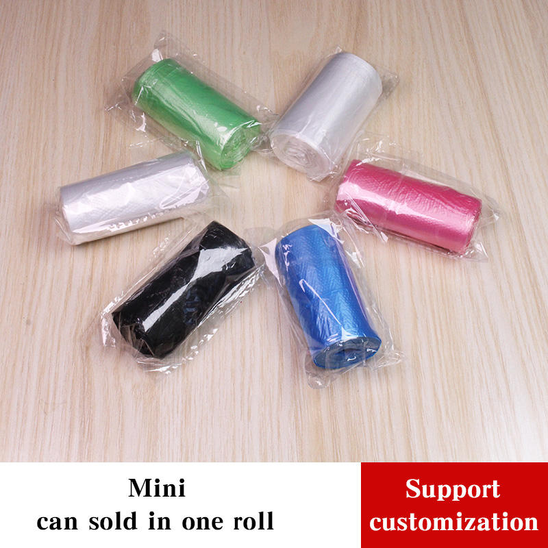 HDPE Plastic Packaging Gravure Printed Bottom Gusset Garbage Small Bin ...