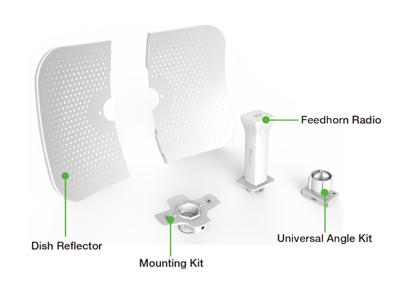 5GHz Outdoor Remote Bridge for ubnt Ubiquiti LBE-M5-23 10KM Link Point ...
