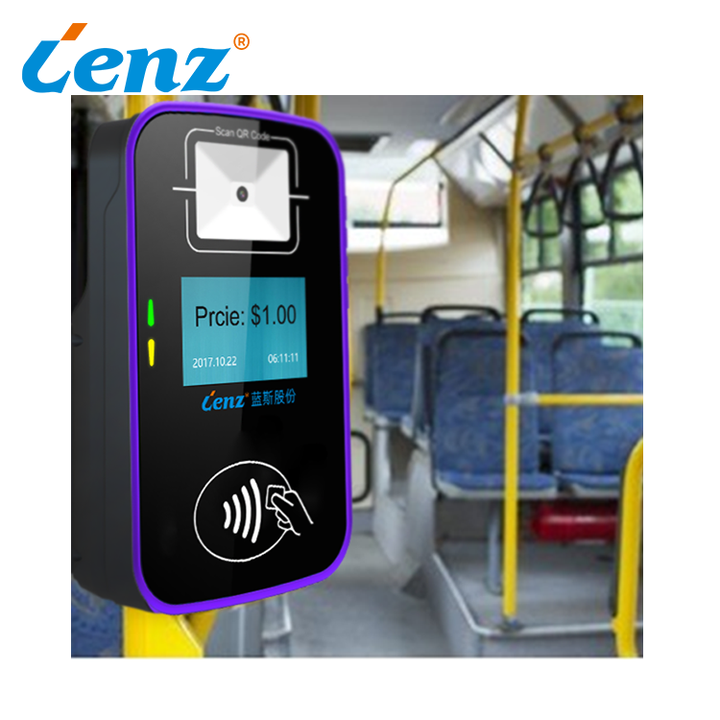 Cashless Payment Card Reader NFC Bus Validator POS Terminal for Public ...