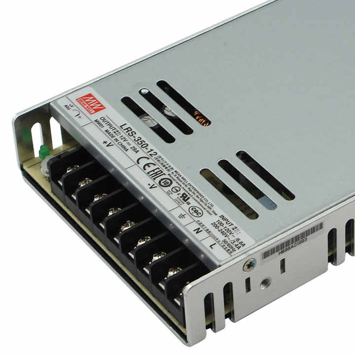 Mean Well LRS-350-12 Power Supply - 350W 12V AC to DC
