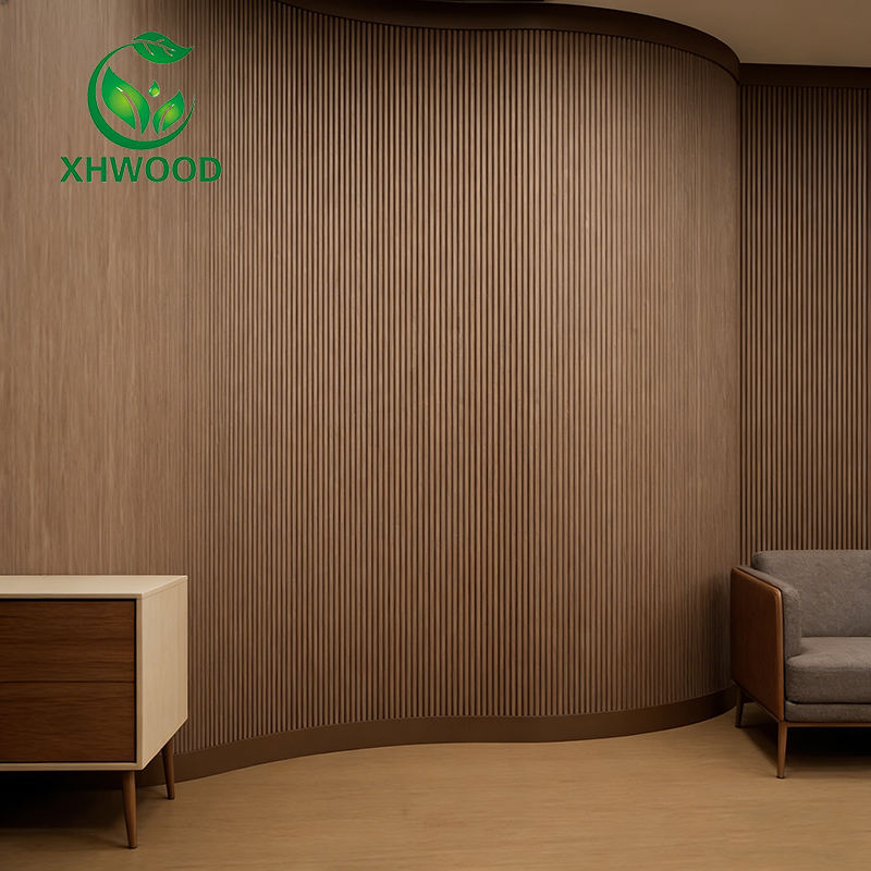 Half Round Wall Panel Flexible Wood Panel Living Room Background Decor ...