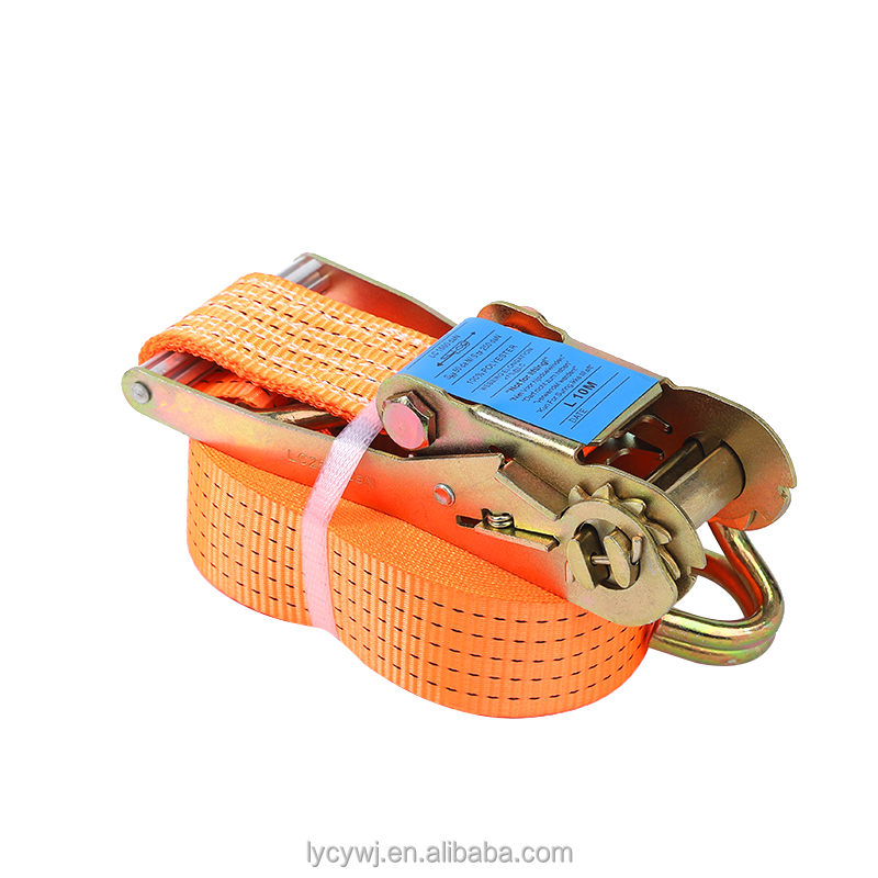 Heavy Duty Lockable Binding Transport Cargo Control Ratchet Straps Load ...