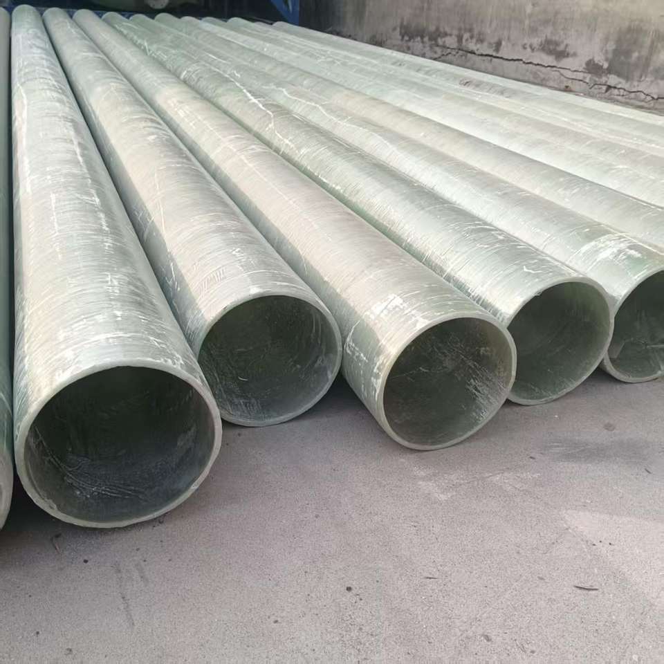 Large Diameter FRP Pipe Fiberglass Pipe for Sewage Drainage Systems ...
