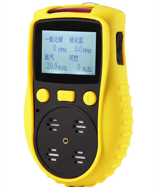 ATEX Certified Portable Multi Gas Detector for O2 H2S CO LEL