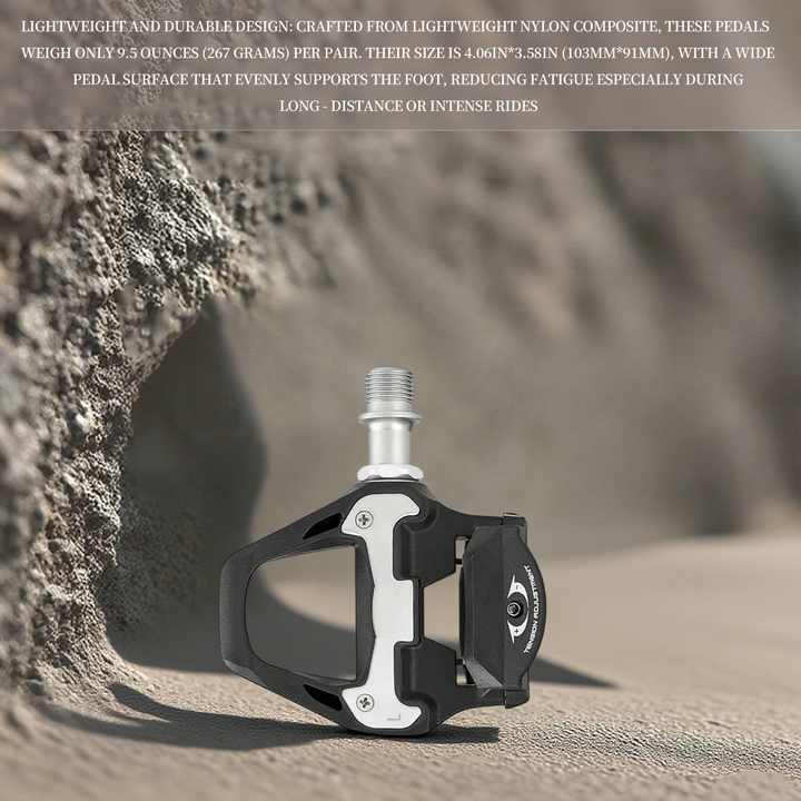 Bicycle Self-locking Pedal SPD System Road Bike Nylon Lock Pedal with ...