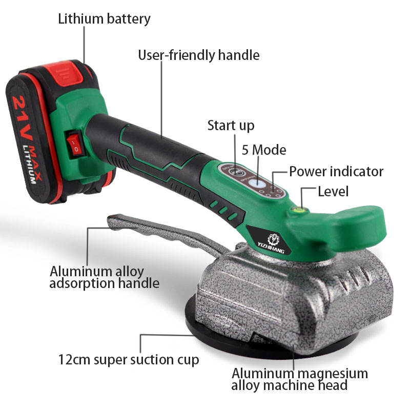 21V Lithium Battery Smart Tile Machine Plate Tiler Tools