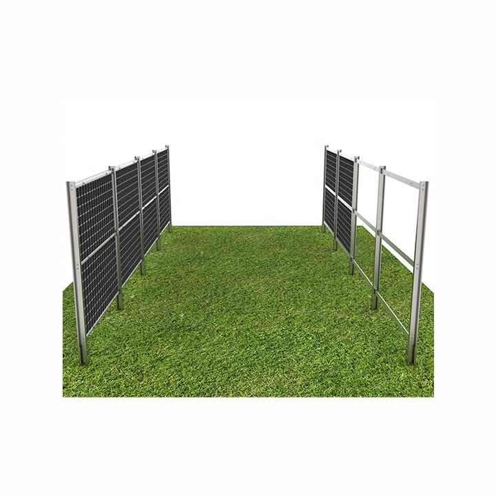 Sunlink Vertical Ground Mount Solar Farm Racking System PV Panel ...