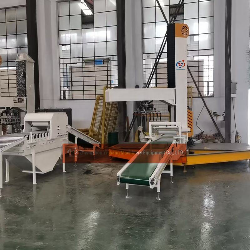 Automatic Bag Stacking Machine Stacker Handling Palletizing System for Bags High-Capacity ...