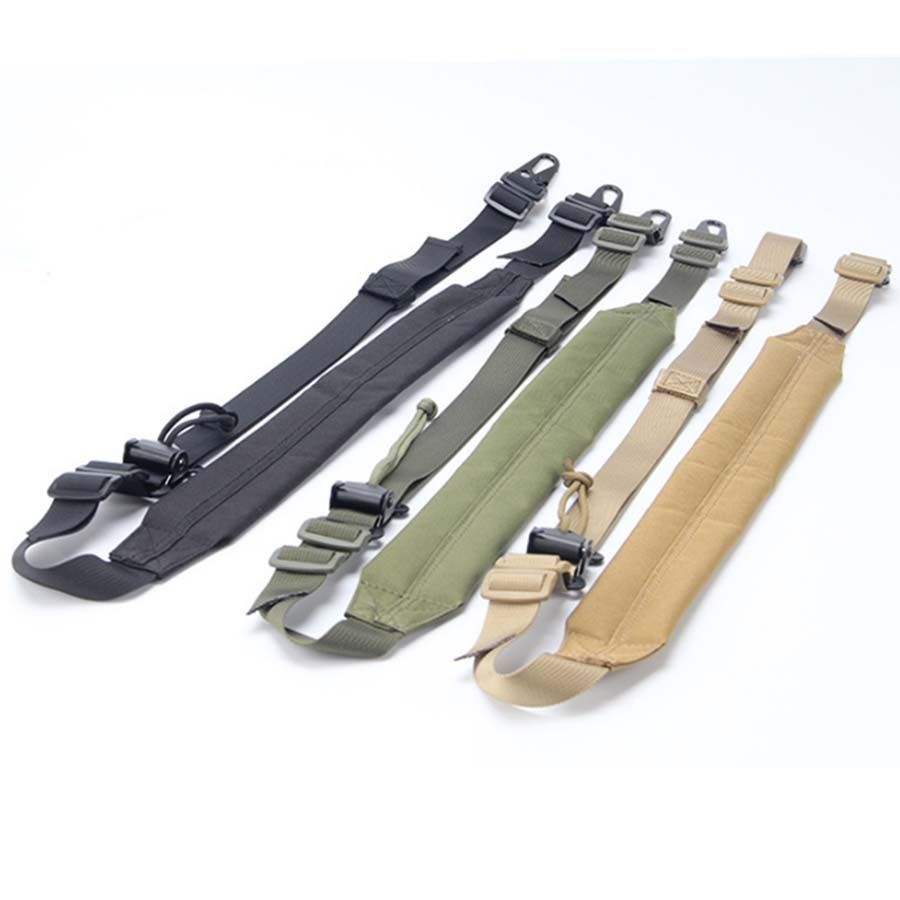 Two Point Sling Tactical MK2 Padded Gun Sling Adjustable Two Shoulder ...